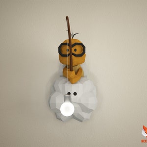 REX48 Papercraft , PDF Template, DIY 3d Model, Fanart, Paper Sculpture ...