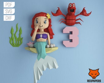 REX40 Papercraft PDF Template DIY 3d Model Fanart Paper - Etsy