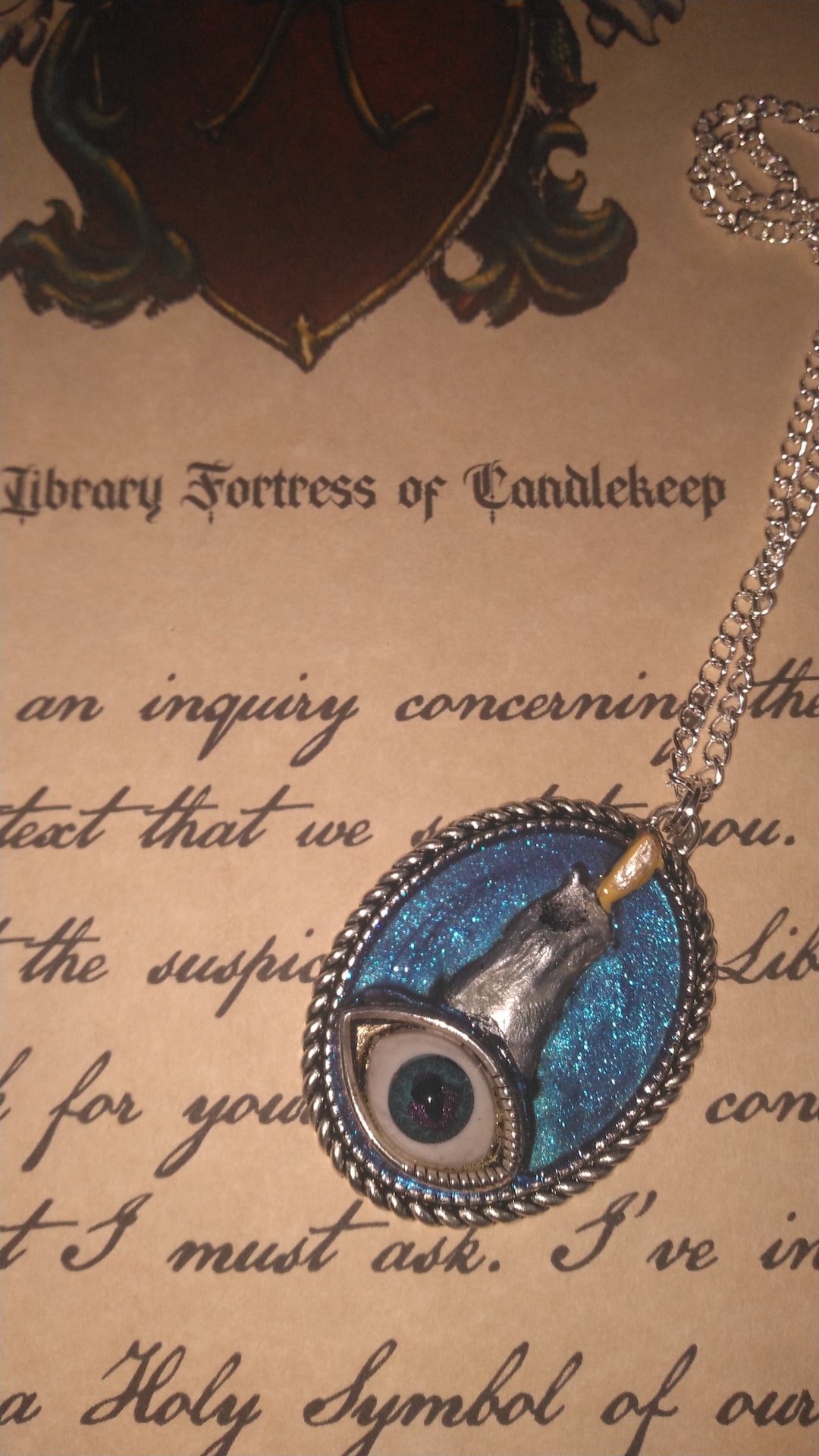 Holy Symbol of Deneir With Custom Document - Etsy