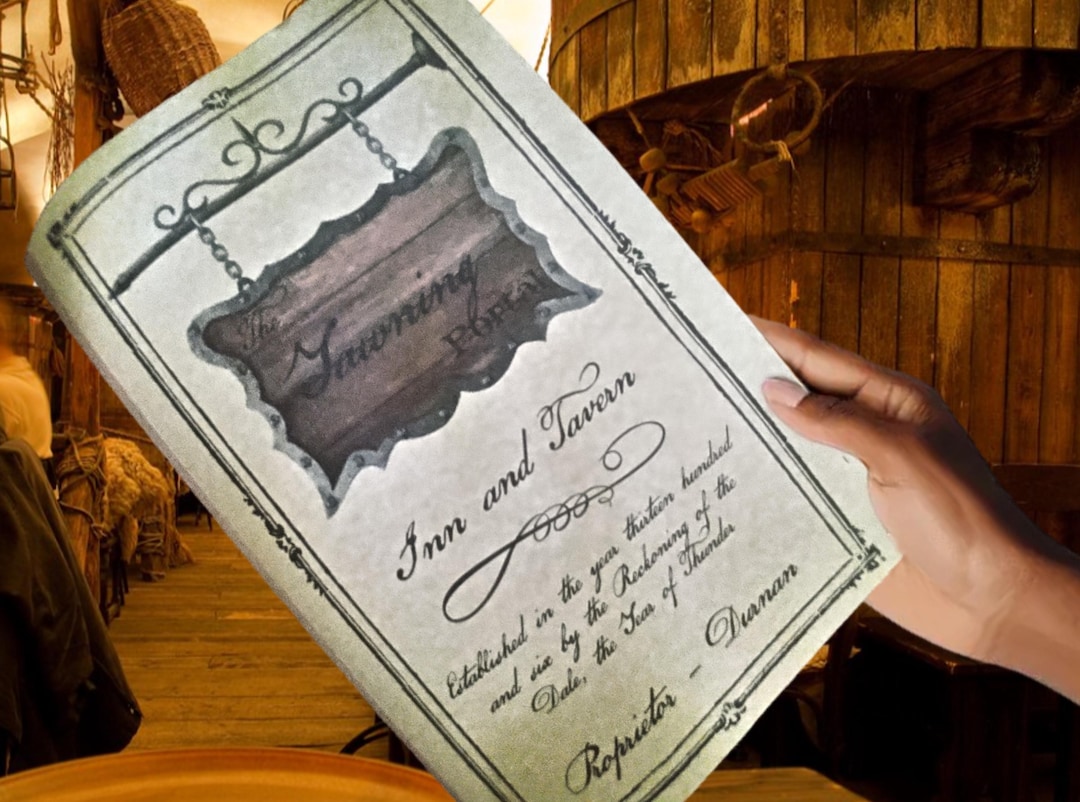 The Yawning Portal Menu (waterdeep), Tales From the Yawning Portal ...