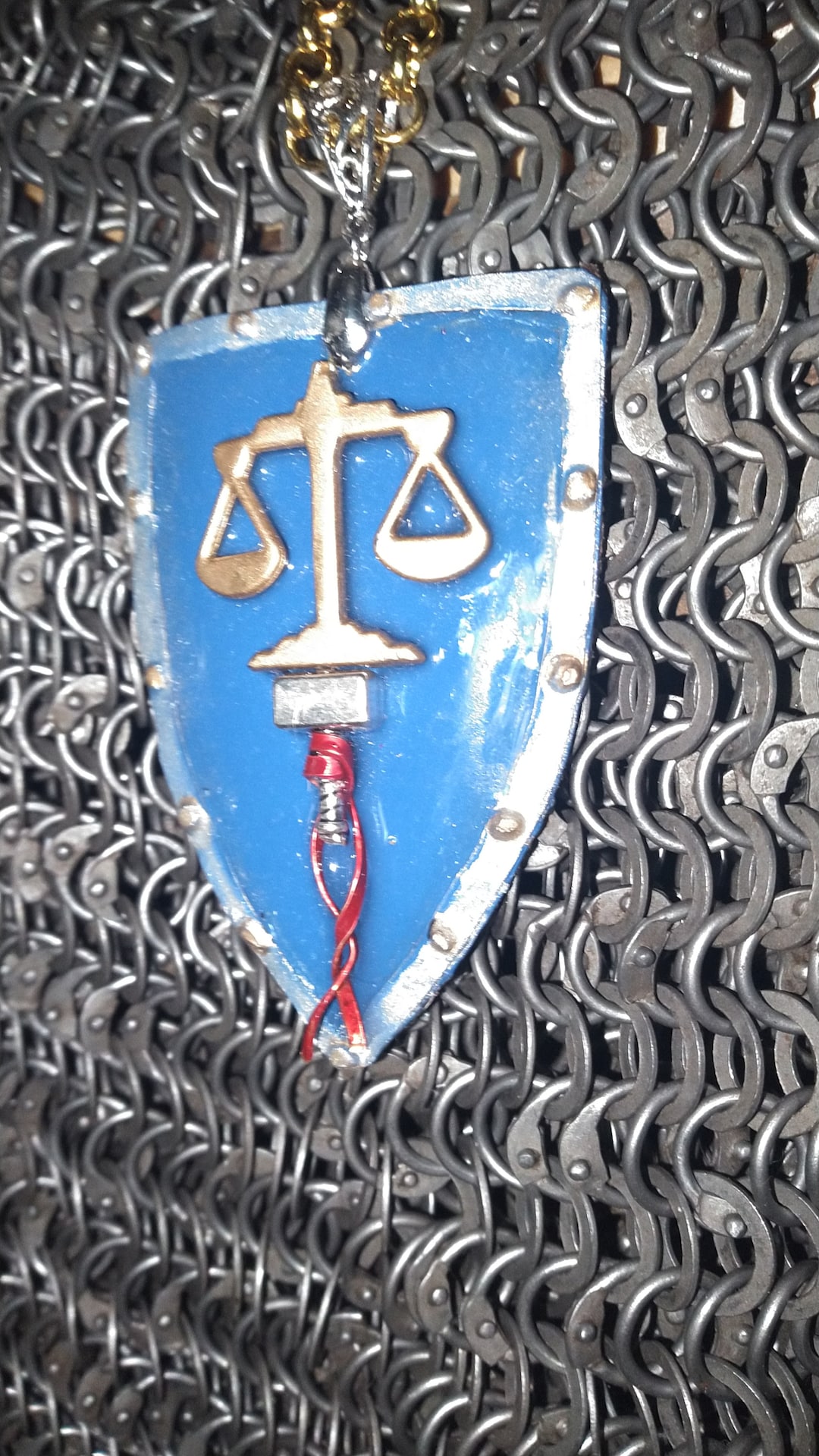 Holy Symbol of Tyr With Induction Document - Etsy