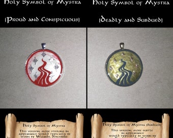 Resin Holy Symbol of Mystra - Etsy