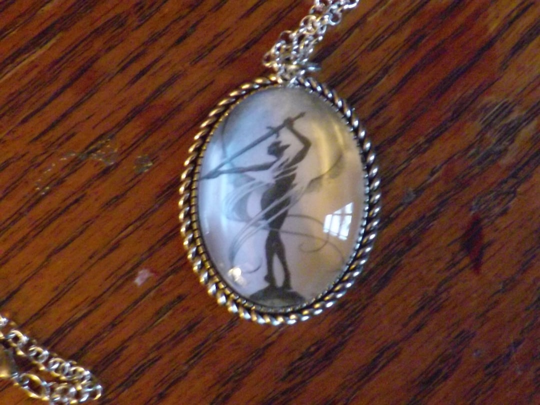 Eilistraee Pendant With Custom Document, Drow, Forgotten Realms, Faerun ...