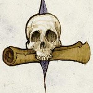 Jergal Holy Symbol With Induction Document (personalized), Forgotten ...