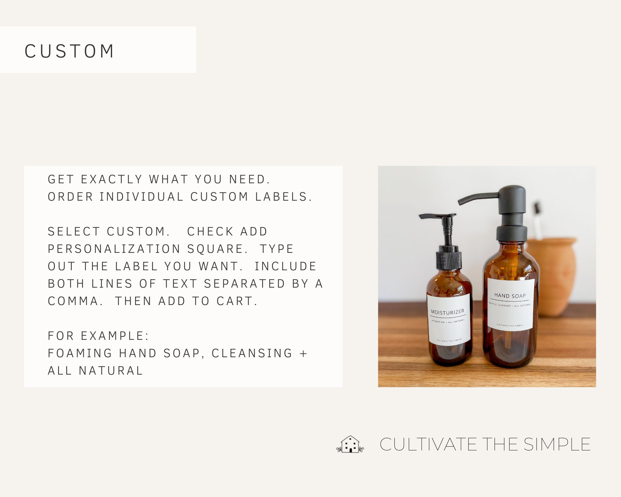 Personal Care Labels - Body Lotion Label - Face Wash Label ...