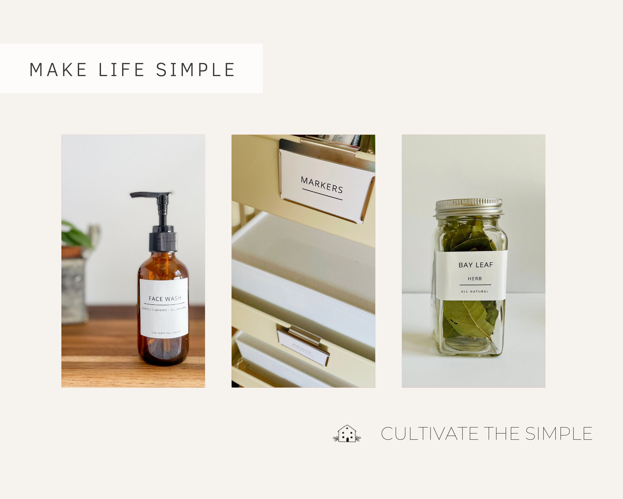 Personal Care Labels - Body Lotion Label - Face Wash Label ...