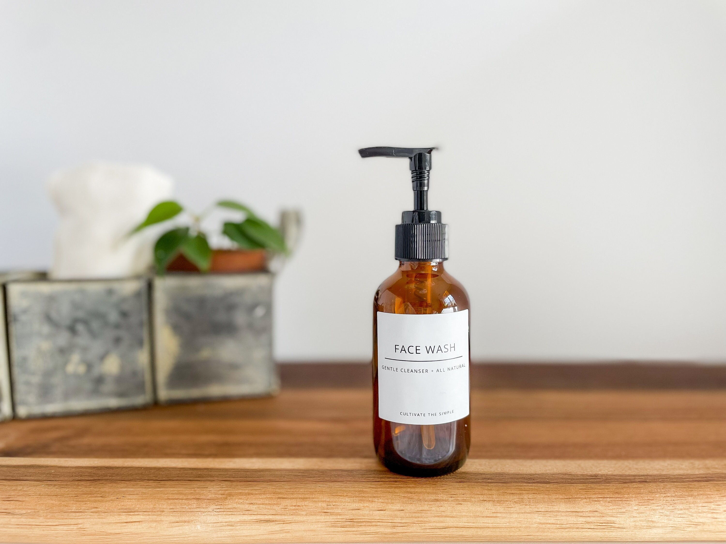 Personal Care Labels - Body Lotion Label - Face Wash Label ...