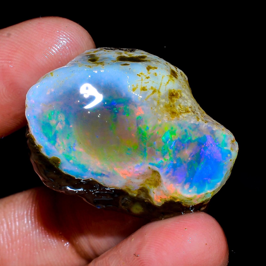 Opal Rough, Natural Ethiopian Oil Opal, Specimen Crystal Opal, Welo ...