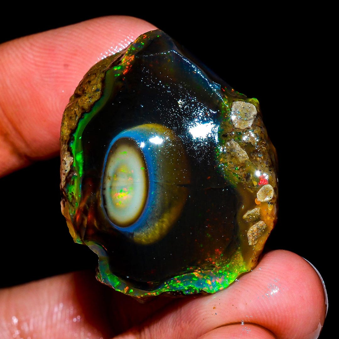 Opal Rough, Natural Ethiopian Oil Opal, Specimen Crystal Opal, Welo ...