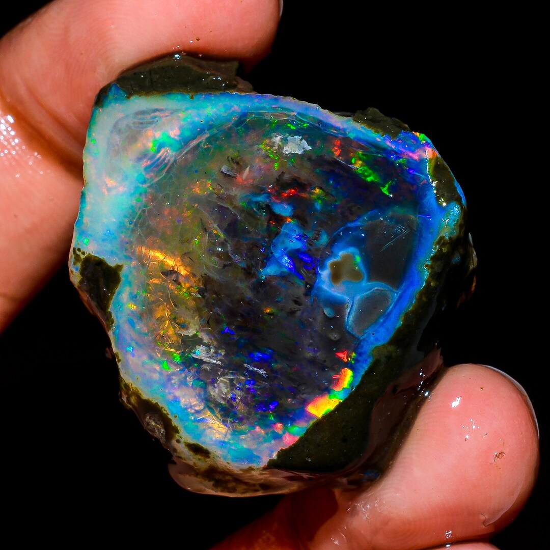 Opal Rough, Natural Ethiopian Oil Opal, Specimen Crystal Opal, Welo ...