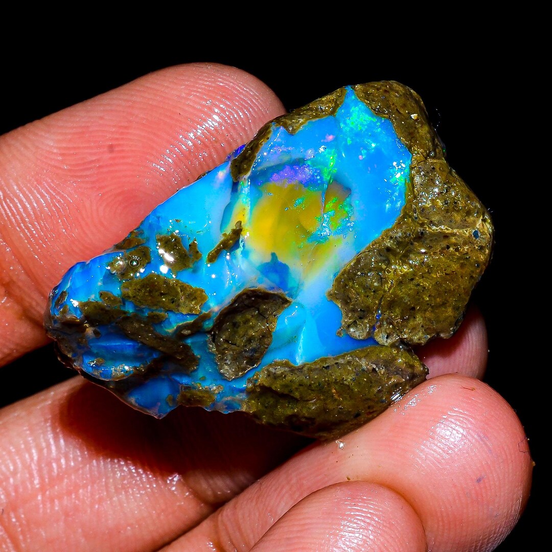 Opal Rough, Natural Ethiopian Oil Opal, Specimen Crystal Opal, Welo ...