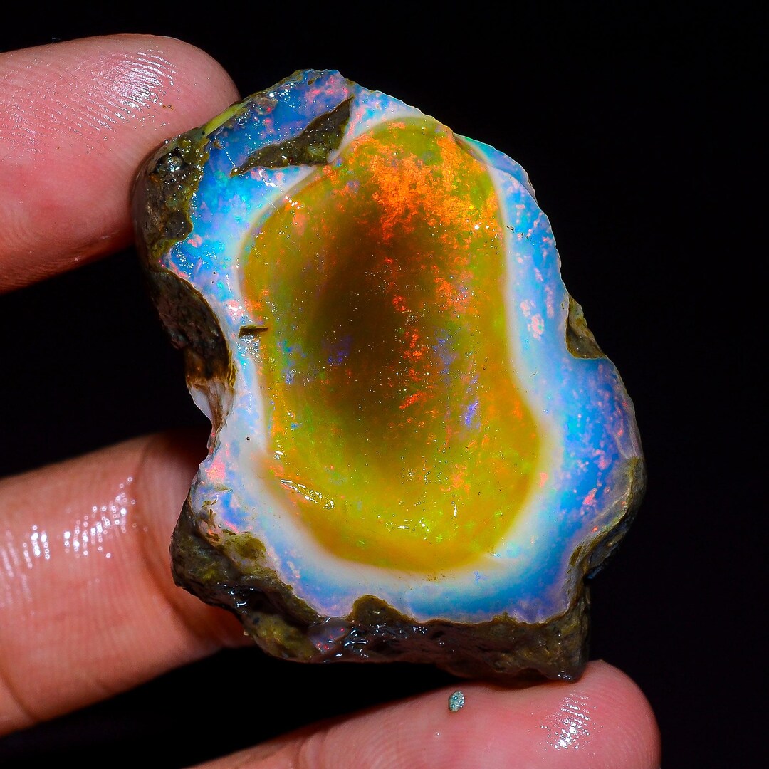 Opal Rough, Natural Ethiopian Oil Opal, Specimen Crystal Opal, Welo ...