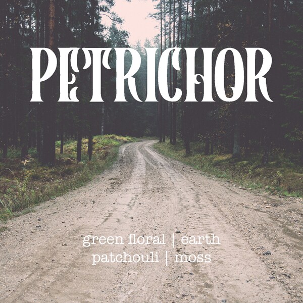 Petrichor Perfume - Etsy