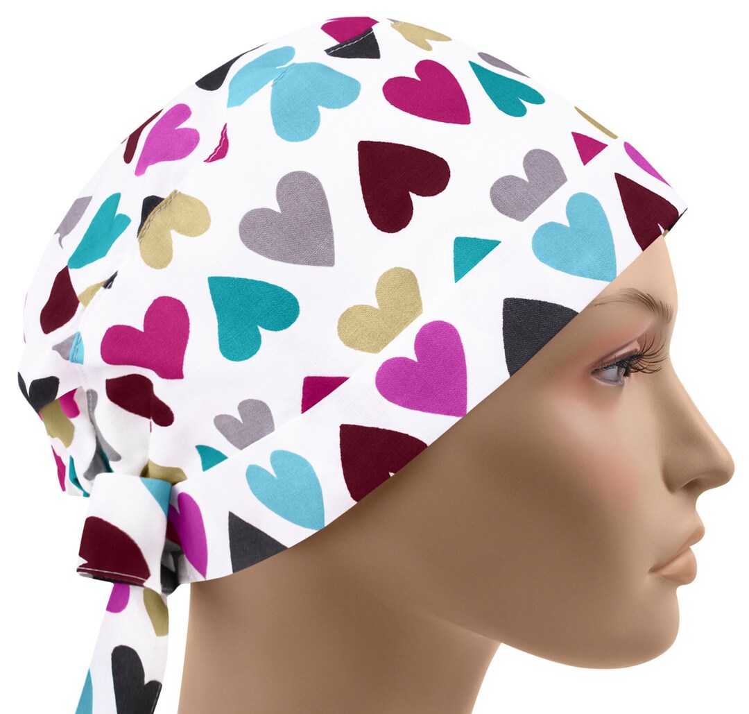Surgical Cap Pixie, Scrub Caps for Women, Scrub Hats, Surgery Hat ...