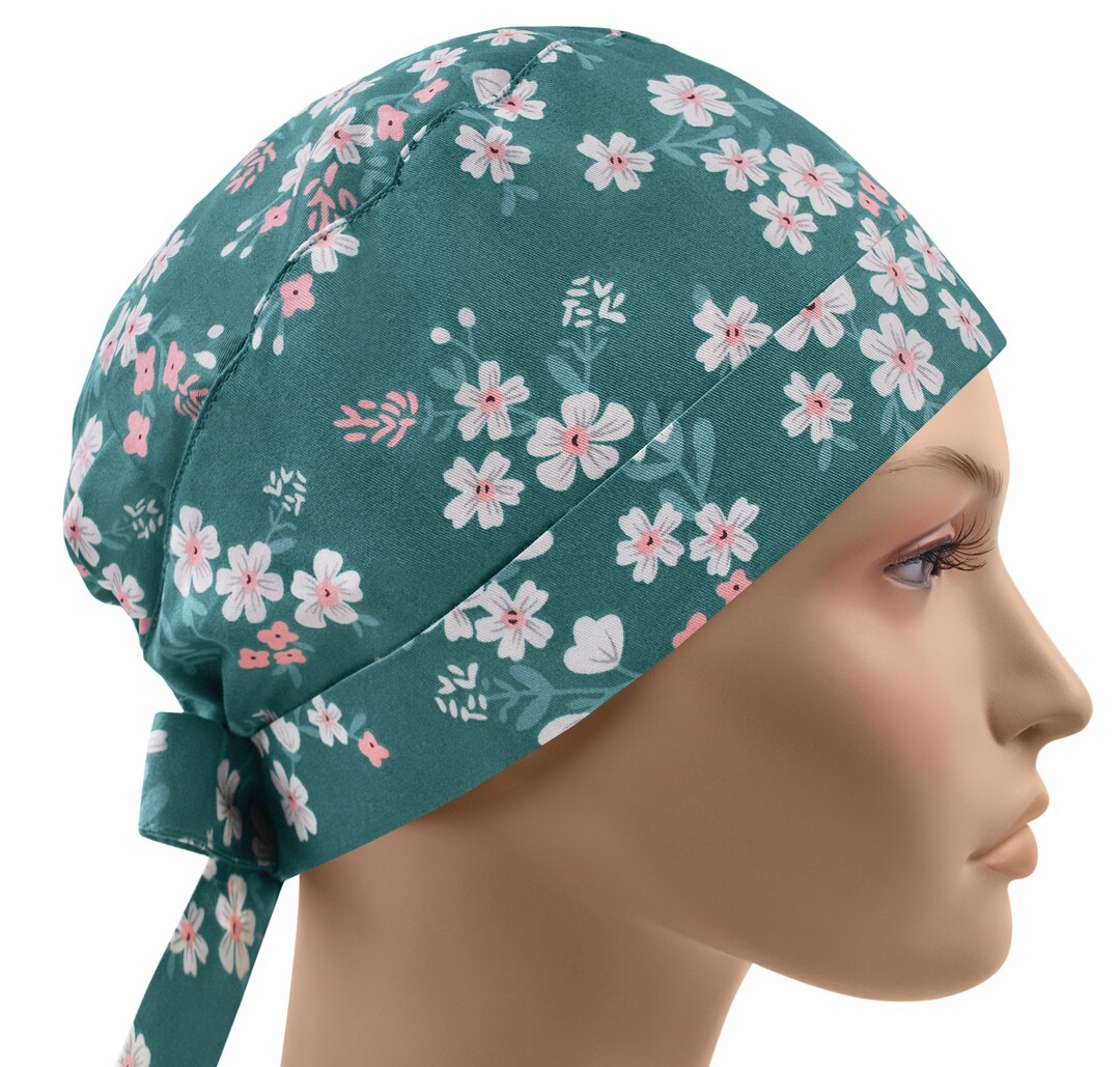 Surgical Cap Pixie, Scrub Caps for Women, Scrub Hats, Surgery Hat ...