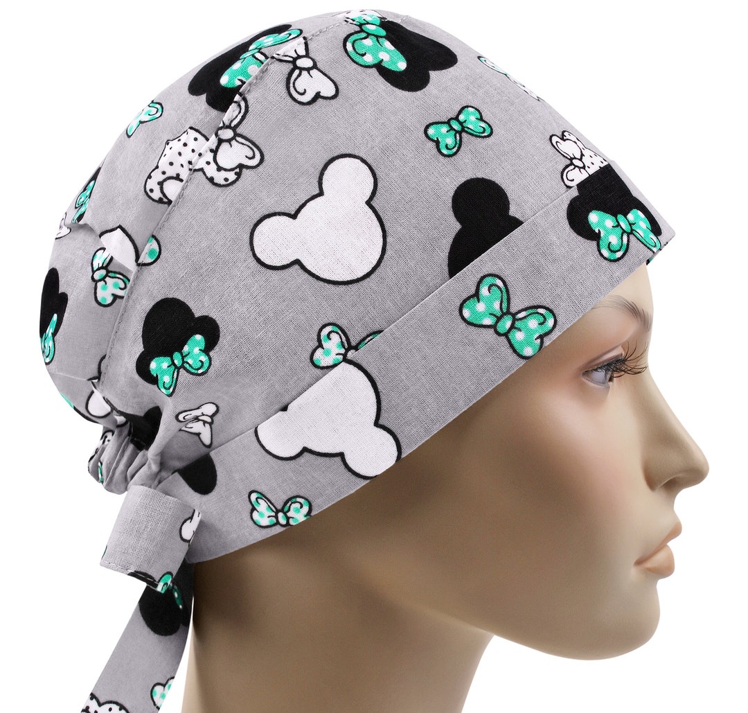 Scrub Caps Pixie, Surgical Cap, Scrub Hats for Women, Nurse Hat Gray ...