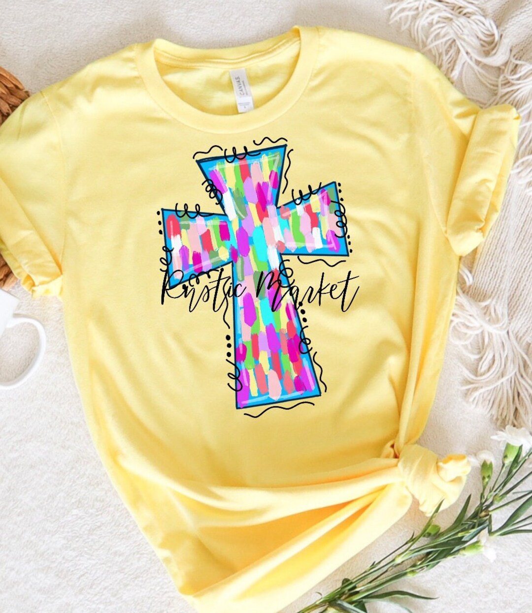 Colorful Cross PNG, Cross PNG, Download Only, Hand Drawn - Etsy