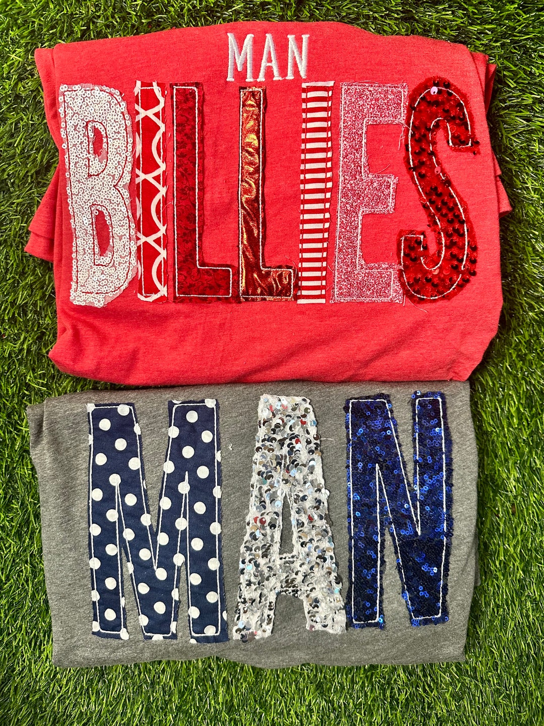 Custom School Spirit Shirts, Applique Shirts, Embroidered Shirts - Etsy