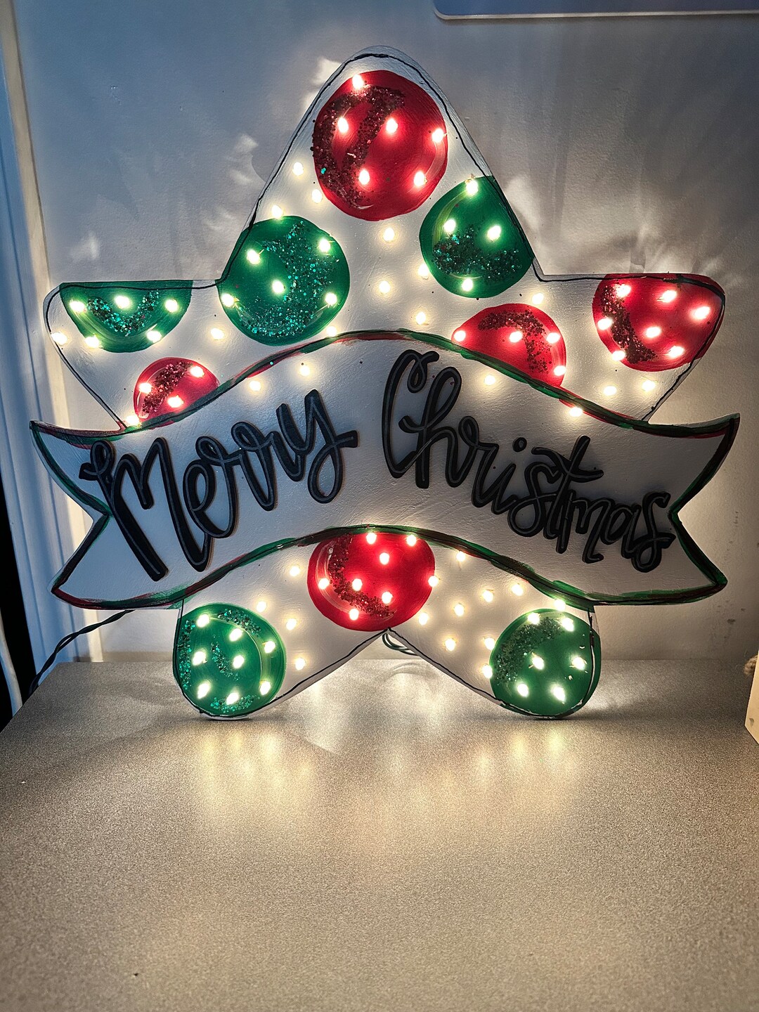 Christmas Tree Topper, Tree Topper, Christmas, Pre-lit Tree Topper - Etsy