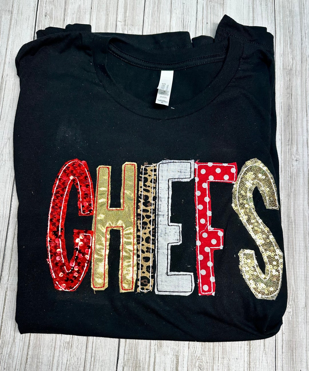 Chiefs, Custom School Spirit Shirts, Applique Shirts, Embroidered ...
