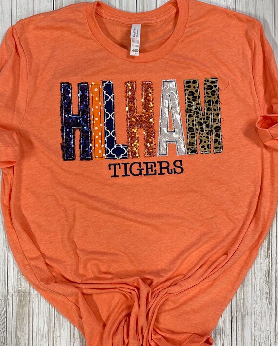Custom School Spirit Shirts Applique Shirts Embroidered - Etsy