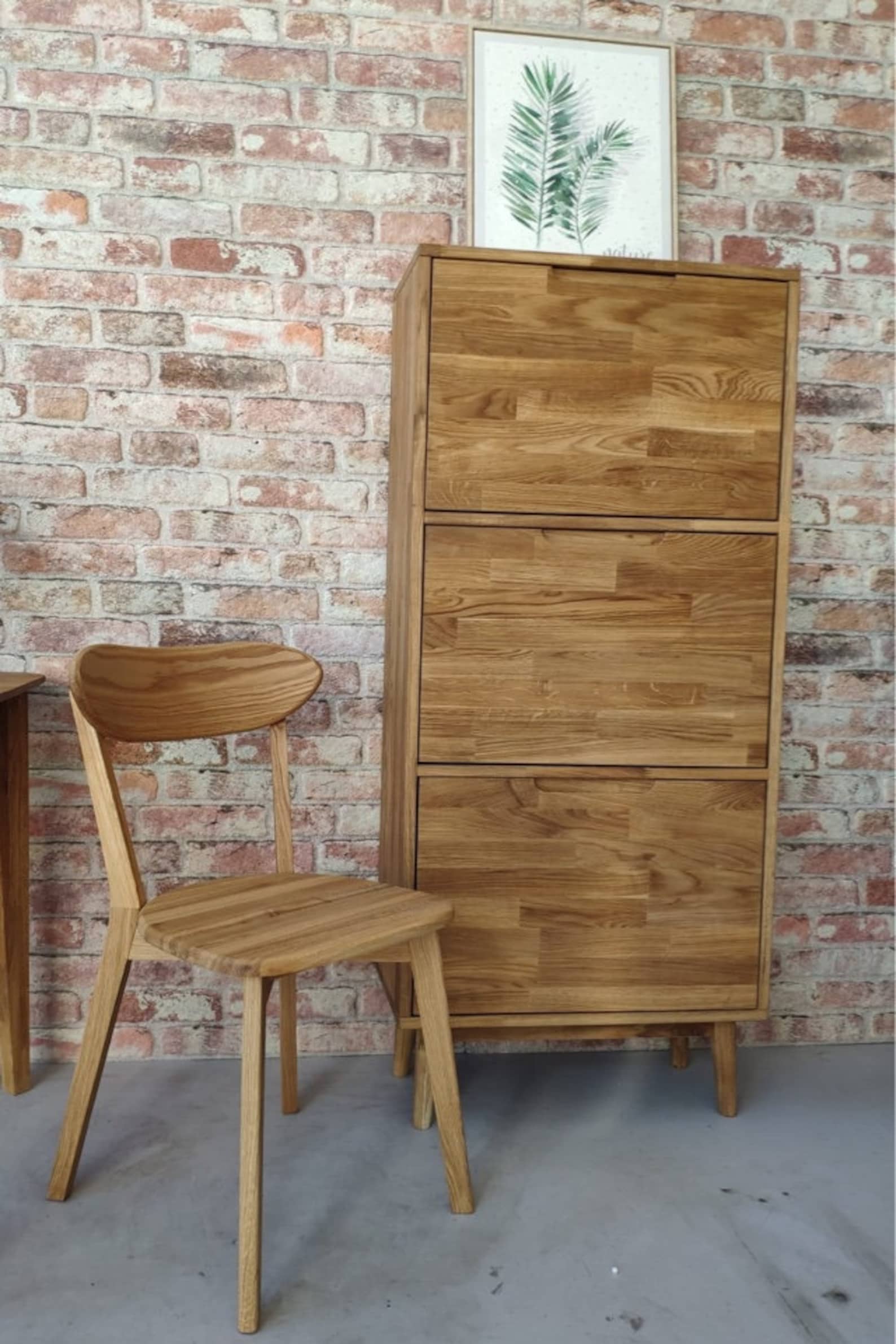 Shoe Rack Solid Oak Wood Shoe Storage Schuhregal Aus Eiche - Etsy