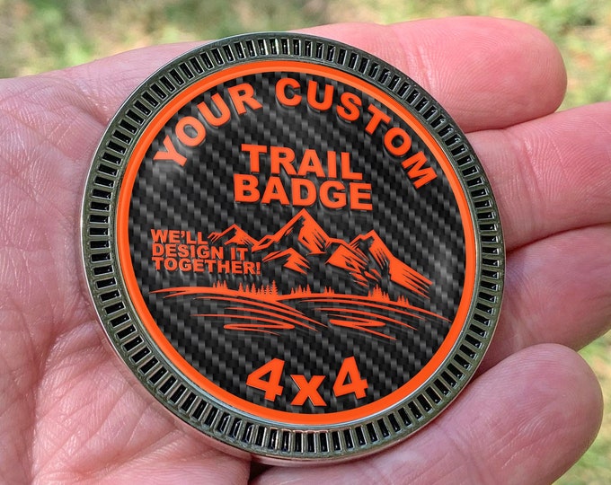 Custom Metal Auto Badge Your Logo or Art Universally Fits All Cars ...