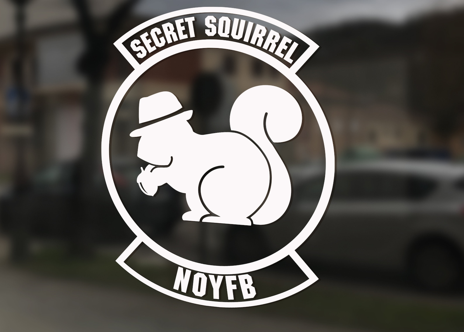 Secret Squirrel Military Veteran Car Decal NOYFB Navy | Etsy