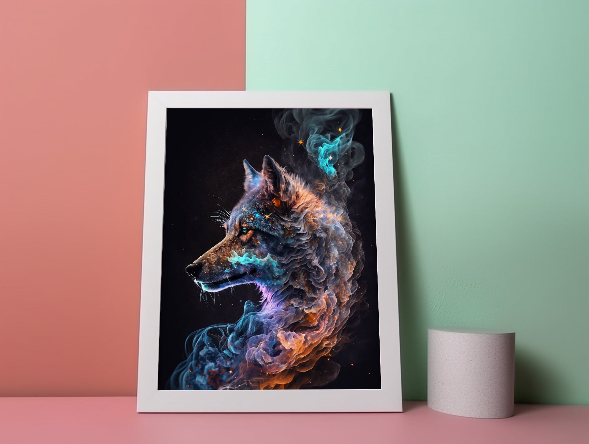 Wolf PRINTABLE ART, Wolf Poster, Animal Wall Art, Wolf Art Print ...