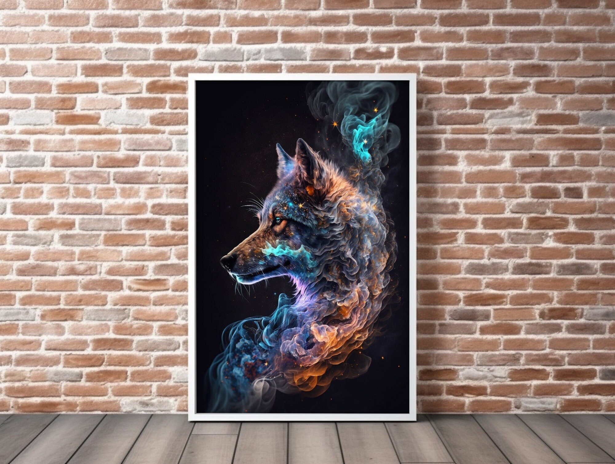 Wolf PRINTABLE ART, Wolf Poster, Animal Wall Art, Wolf Art Print ...