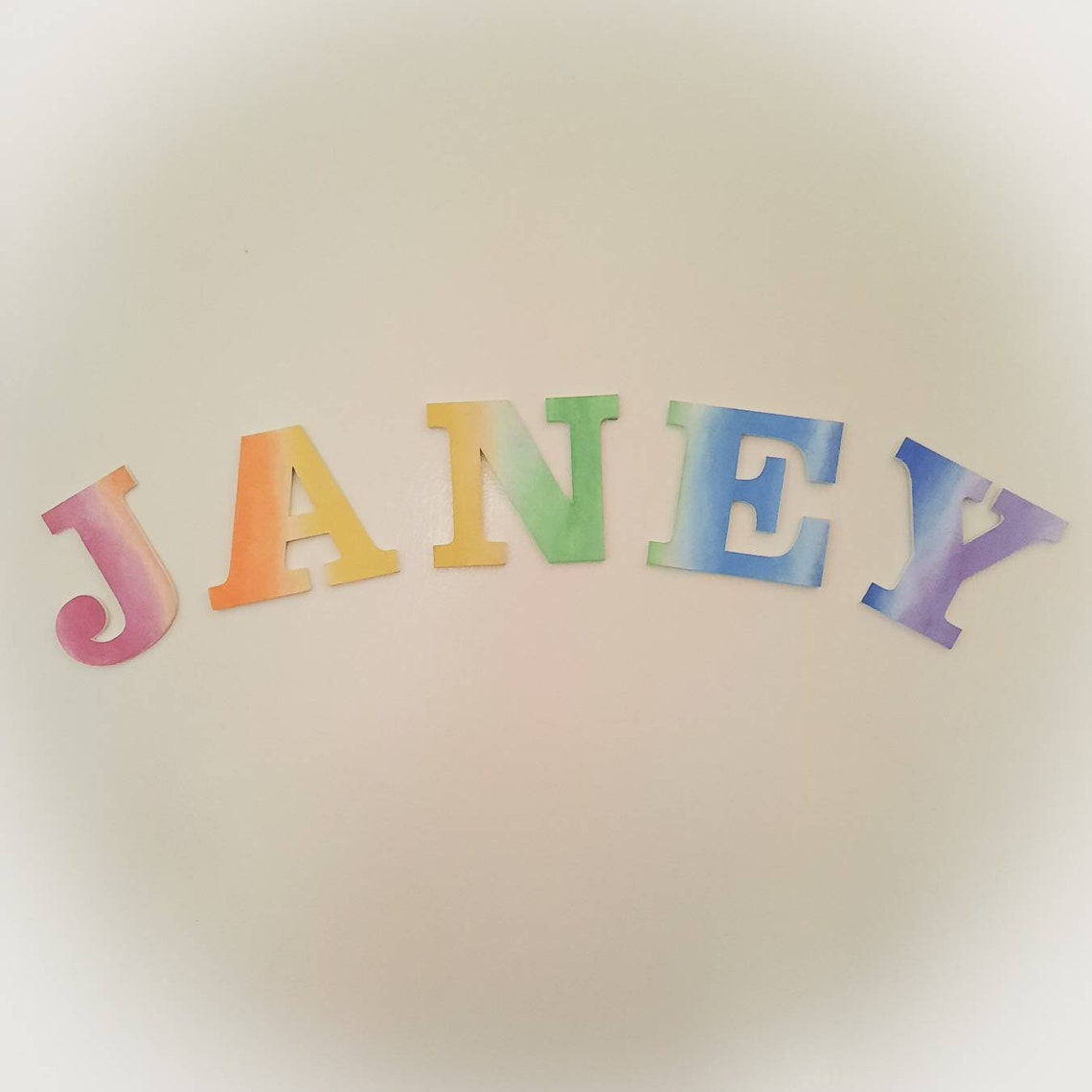 Bespoke Handpainted Wooden Kids Door Letters Unique Themes | Etsy UK