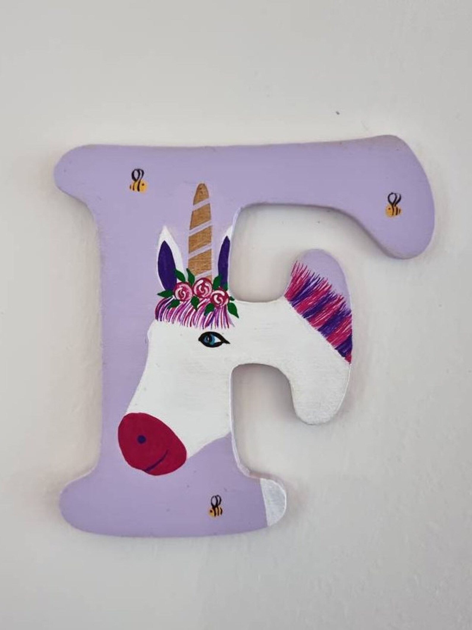 Bespoke Handpainted Wooden Kids Door Letters Unique Themes - Etsy