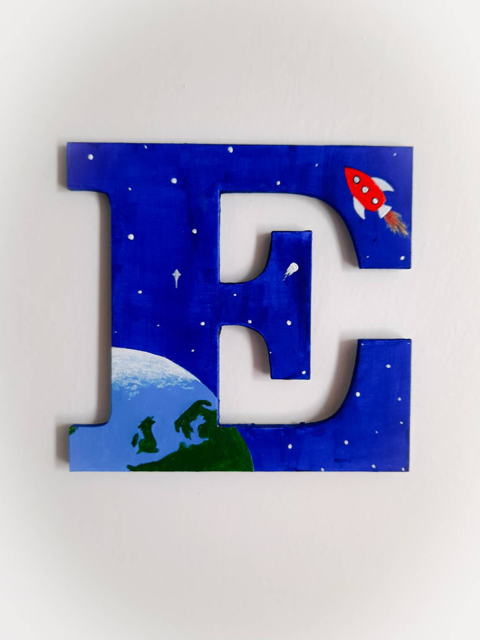 Bespoke Handpainted Wooden Kids Door Letters Unique Themes | Etsy UK