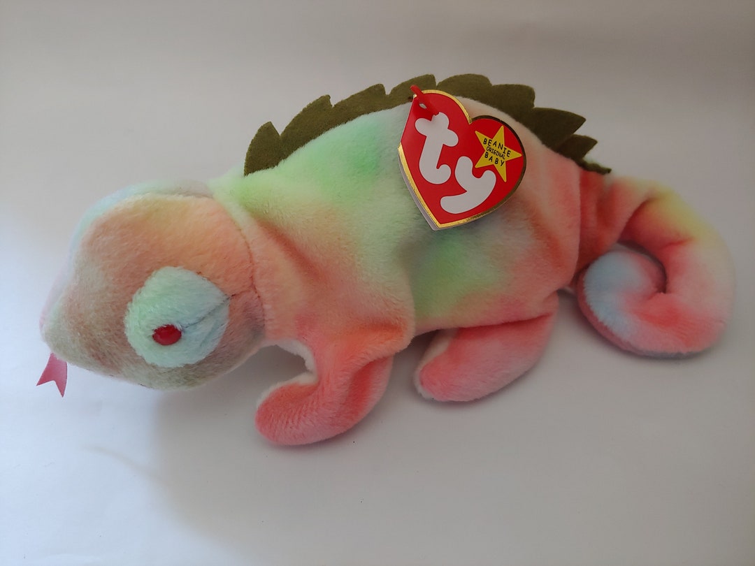 TY Rainbow Iggy - Etsy