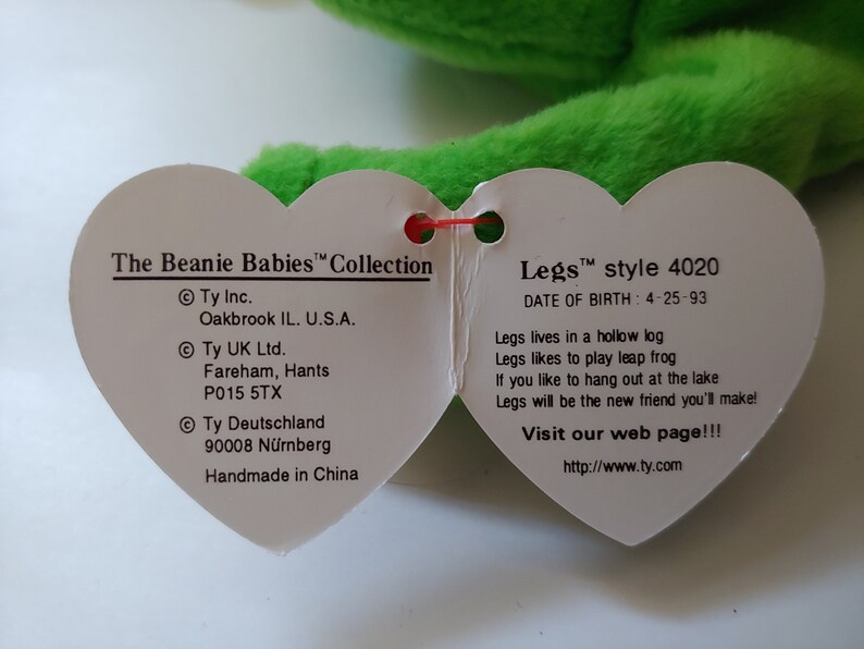 Ty Legs the Frog - Etsy