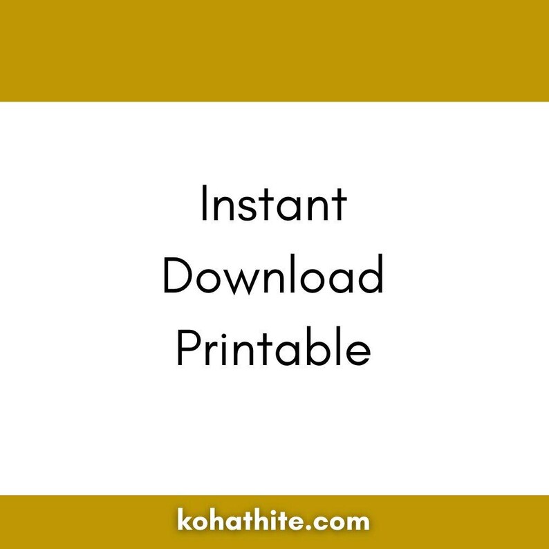 Inventory Sheet Printable Tracker Calligraphy Minimalist - PDF Instant ...