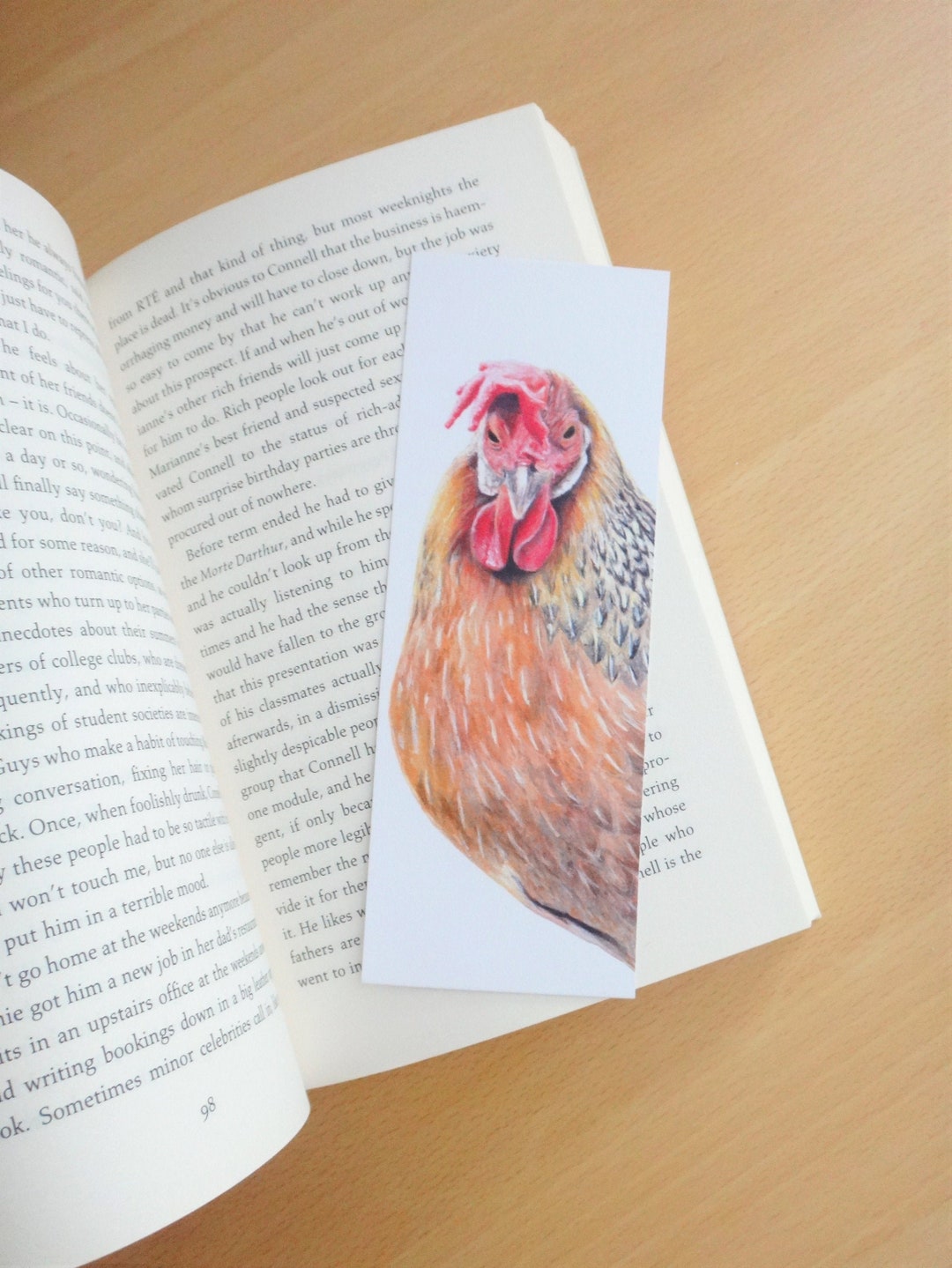 Chicken Bookmark individual Bookmarks bookmark Bundle Bookmark Pack of ...