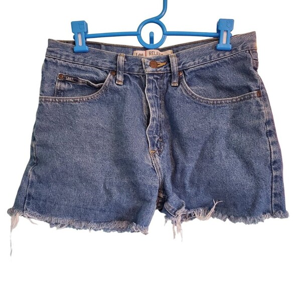 Blue Jean Shorts - Etsy