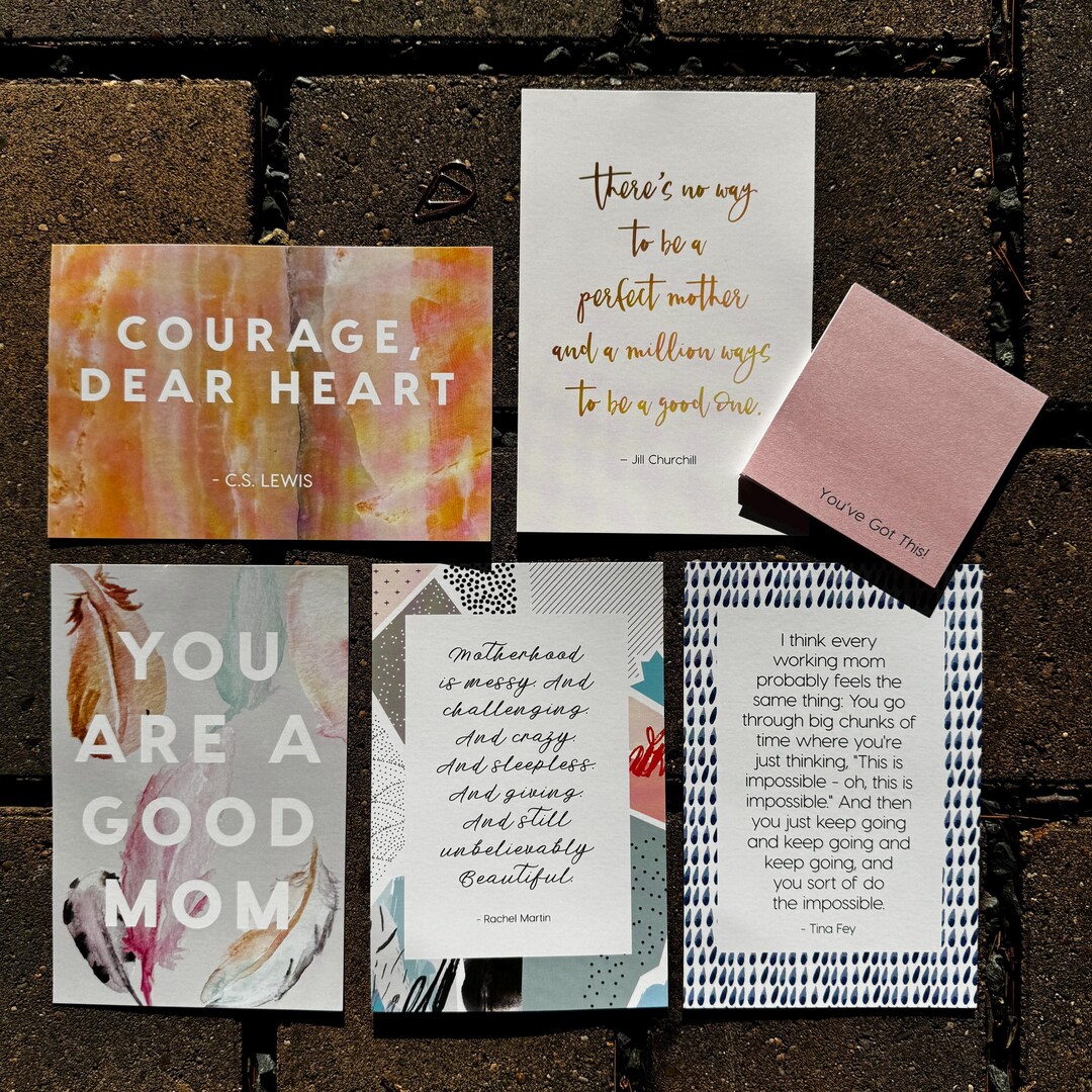 Encouraging and Inspiring Quotes and Sticky Notes for Mom - Etsy