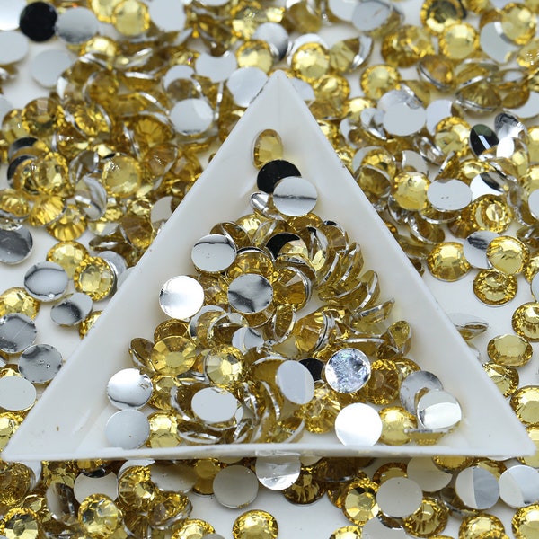 Gold Rhinestones - Etsy