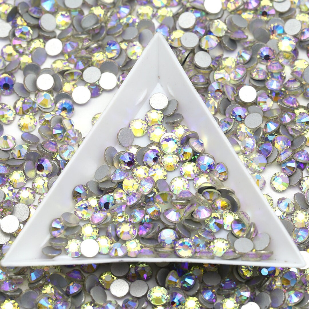 Glass Starry Sky Non-hot Fix Rhinestones 1440 Pcs Glass Rhinestones ...