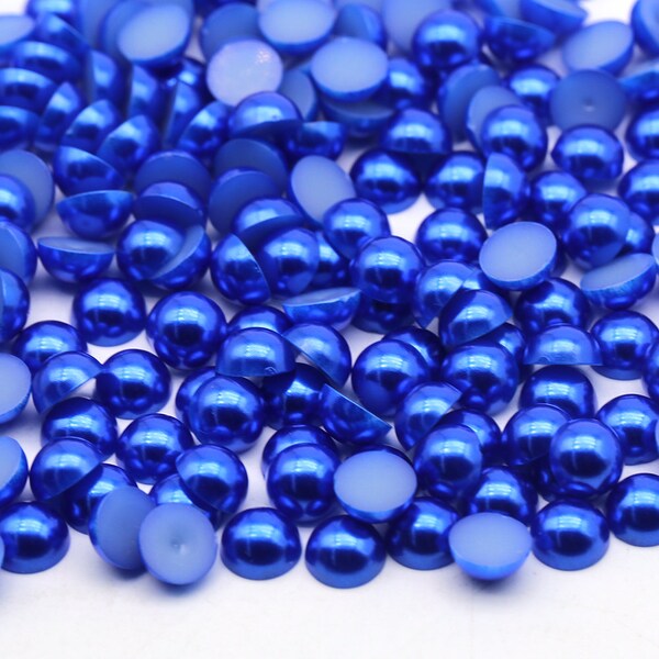 Royal Blue Pearls - Etsy