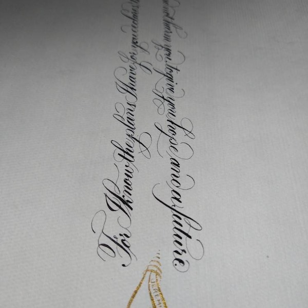 Calligraphy Cross - Etsy