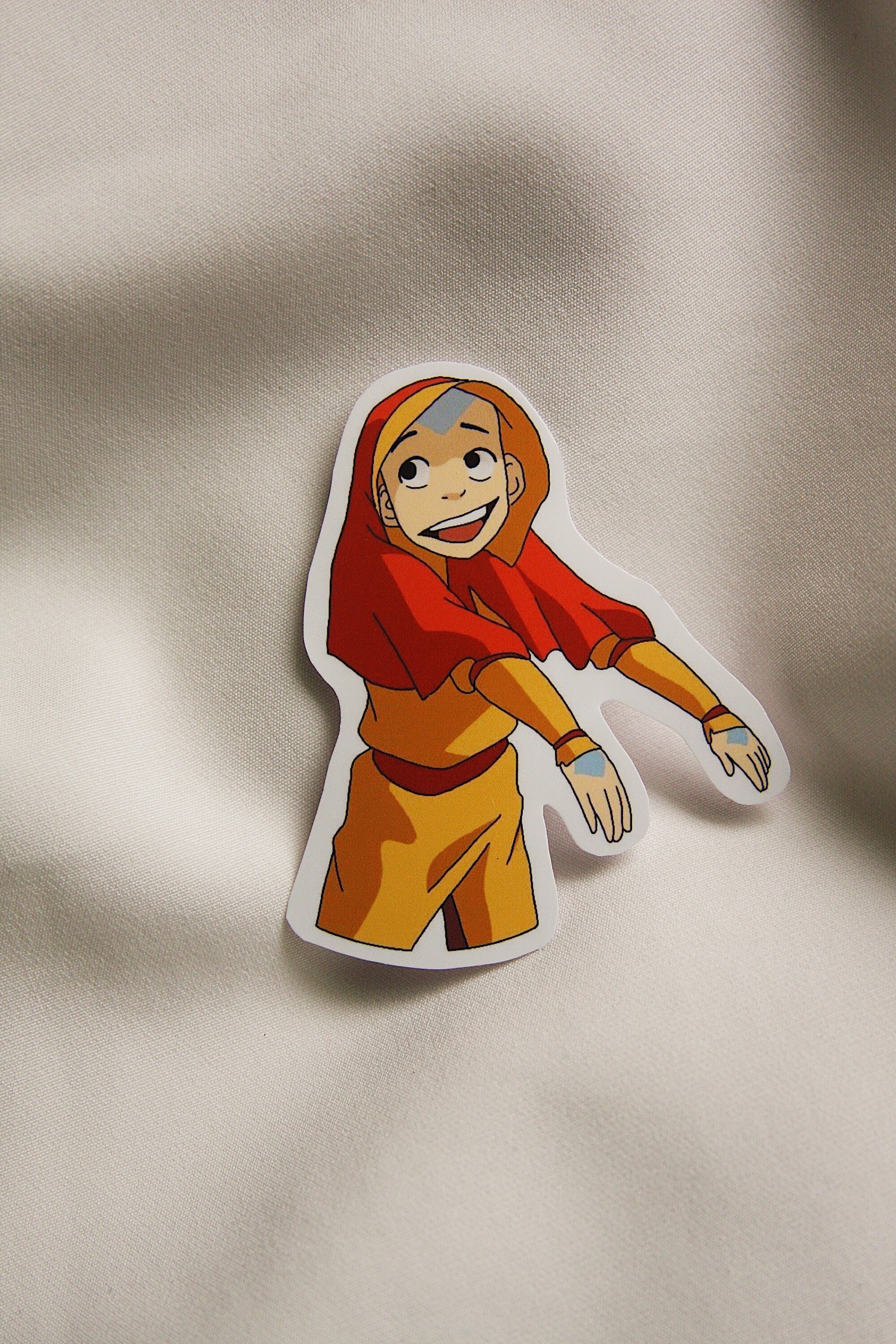 Aang Sticker Fun Goofy Avatar the Last Airbender sticker | Etsy