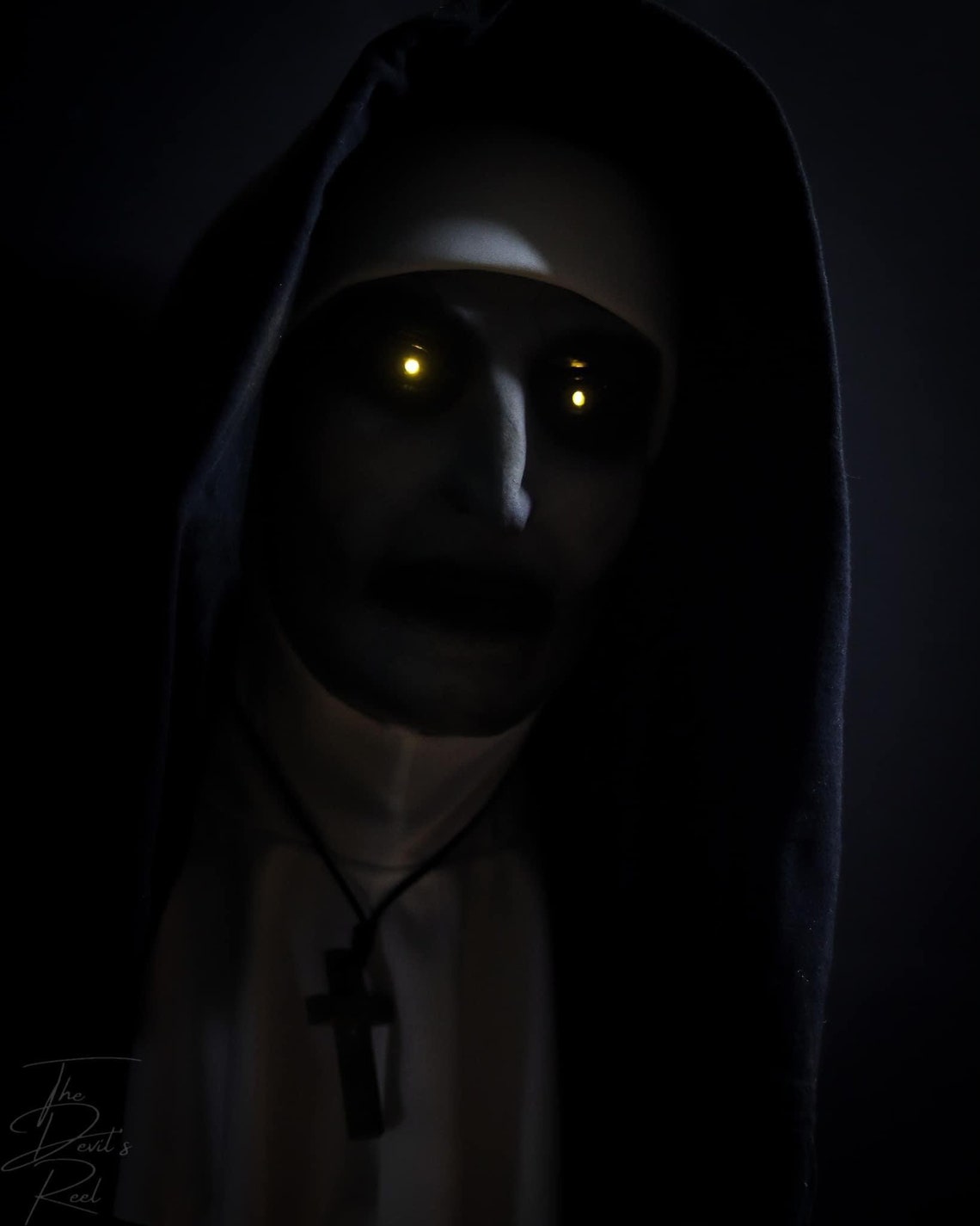 Valak the Nun Latex Mask Bust Display | Etsy Israel