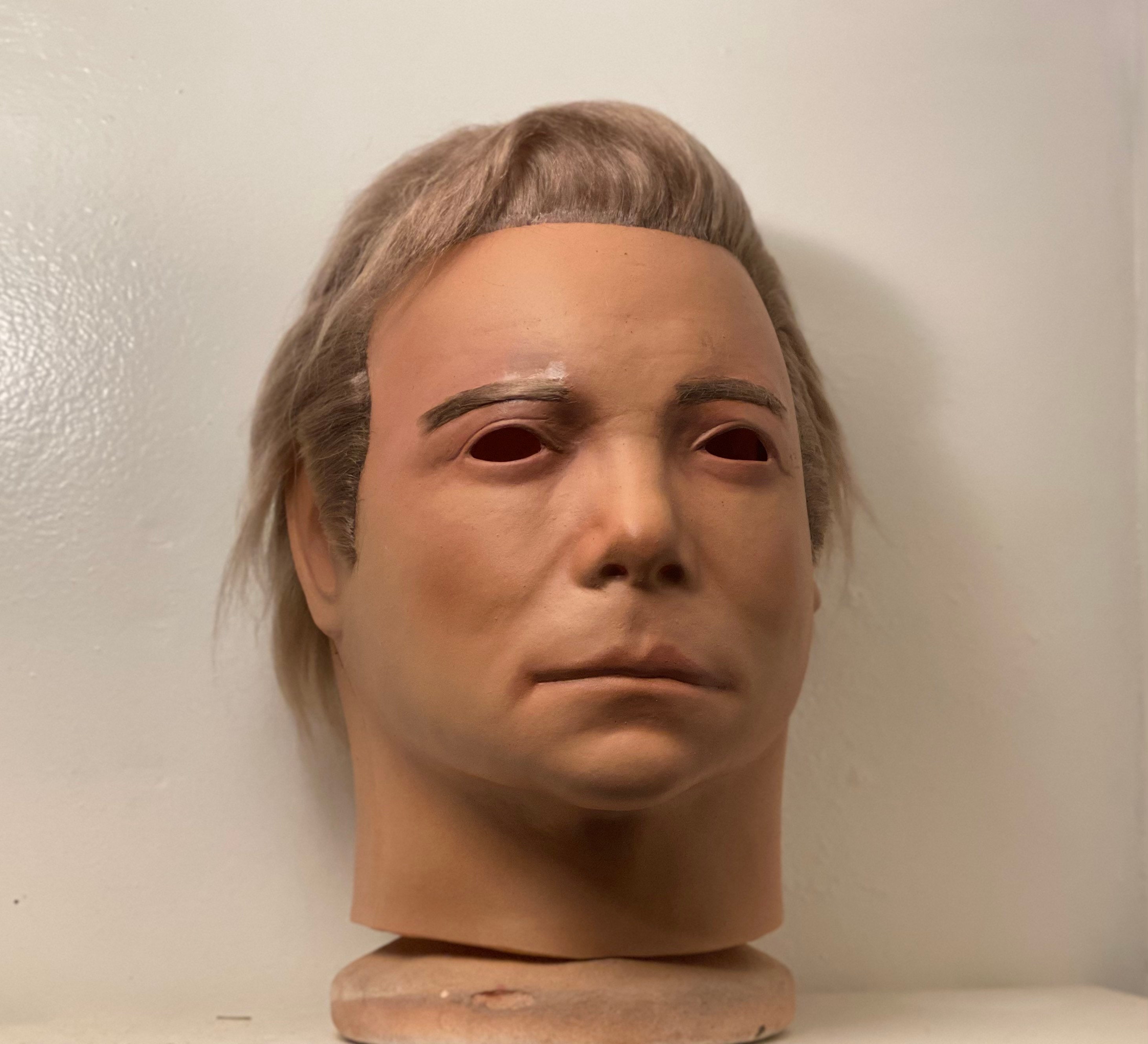 Captain Kirk- Star Trek Halloween Latex Mask / Display Bust. - Etsy