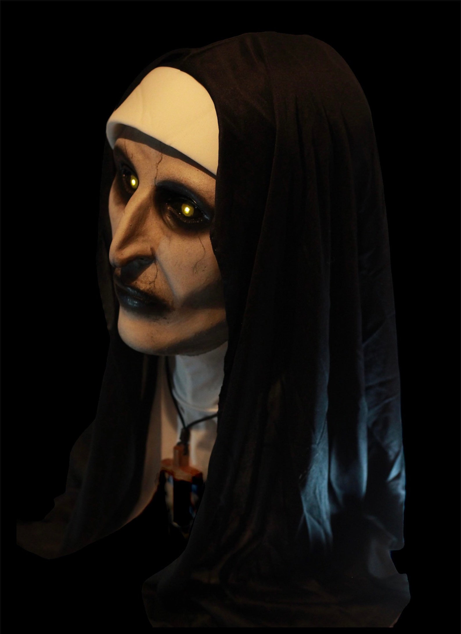 Valak the Nun Latex Mask Bust Display MADE TO ORDER 6-8 - Etsy