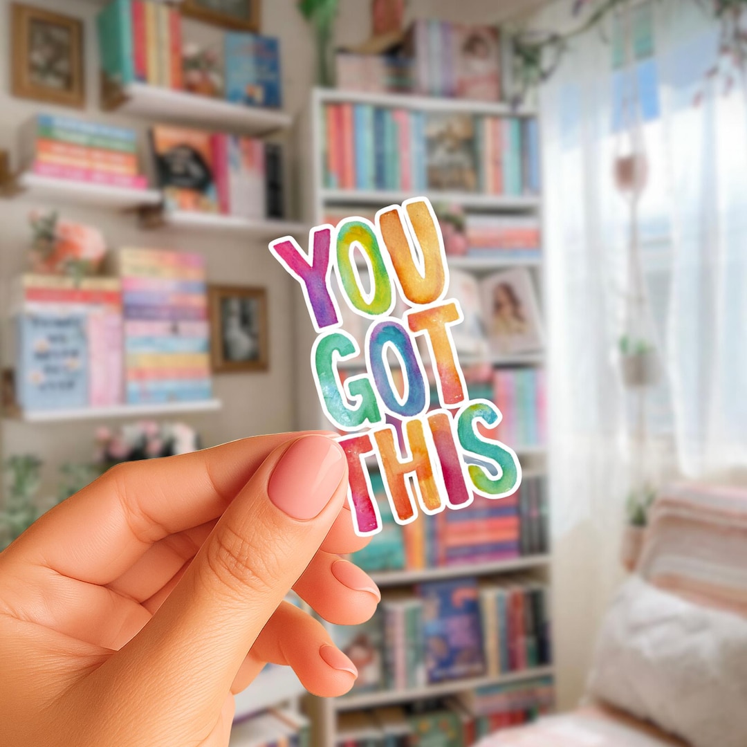 Motivational Kiss-cut Vinyl Decals, Inspirational Sticker, Positive ...