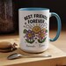 Personalized Best Friends Forever Coffee Mug, Custom BFF Gift, Names ...