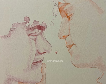 Heartstopper Chapter Heading Prints - Nick and Charlie - Etsy